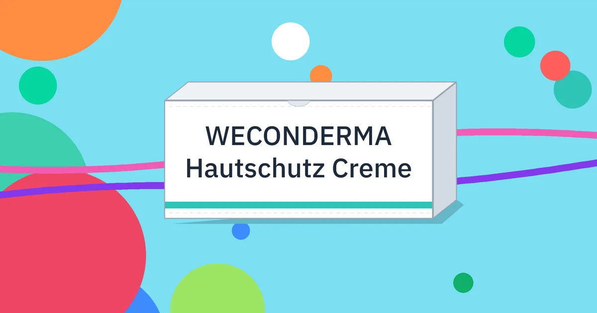 Symbolbild: Packung mit der Aufschrift WECONDERMA Hautschutz Creme (PZN 10027448) – Verfügbarkeit und Bezug in Apotheken in Frankfurt am Main