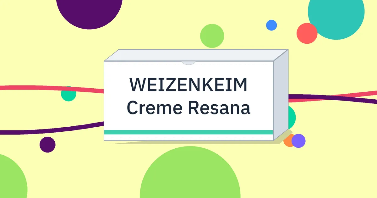 Symbolbild: Packung mit der Aufschrift WEIZENKEIM Creme Resana (PZN 13781476) – Verfügbarkeit und Bezug in Apotheken in Frankfurt am Main