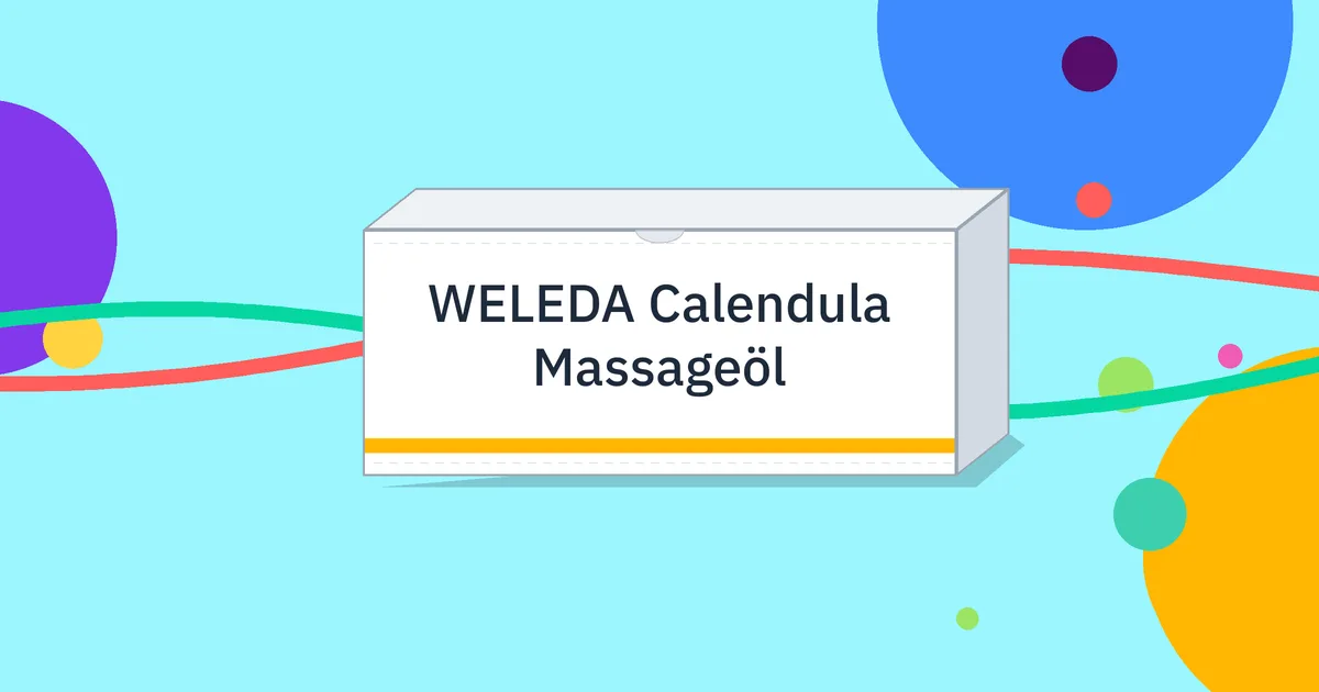 Symbolbild: Packung mit der Aufschrift WELEDA Calendula Massageöl (PZN 12564050) – Verfügbarkeit und Bezug in Apotheken in Frankfurt am Main
