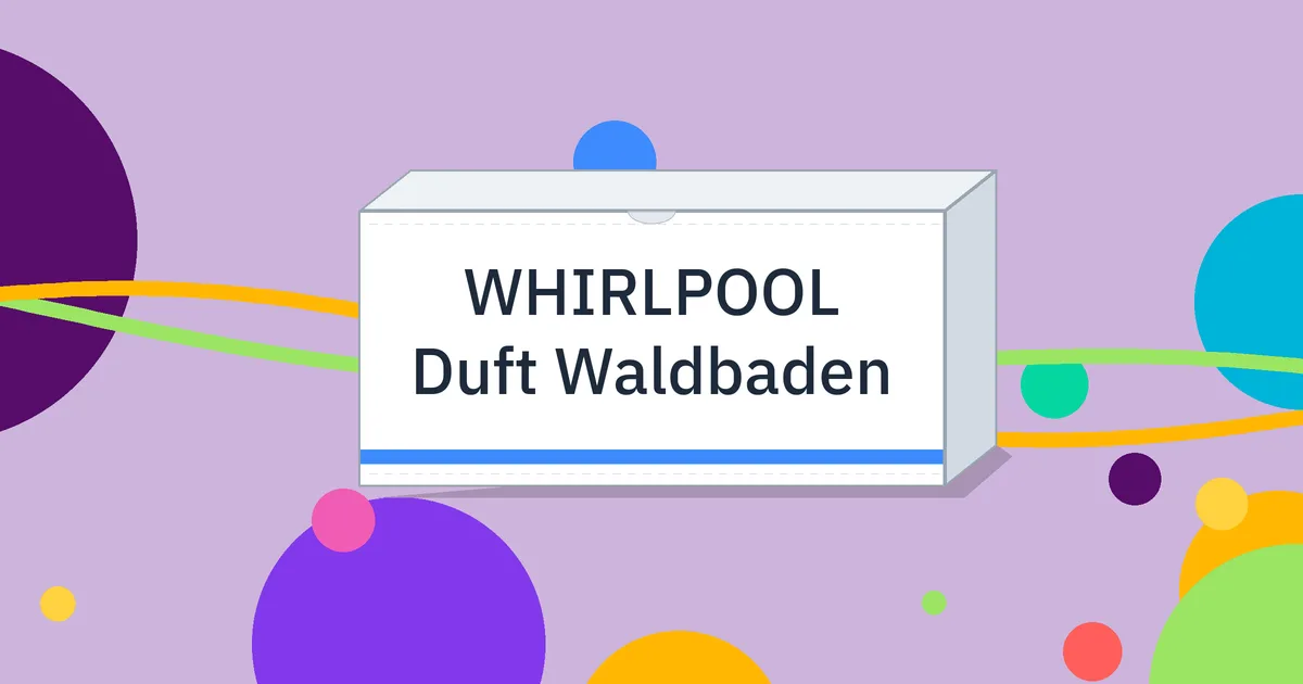 Symbolbild: Packung mit der Aufschrift WHIRLPOOL Duft Waldbaden (PZN 18328729) – Verfügbarkeit und Bezug in Apotheken in Frankfurt am Main