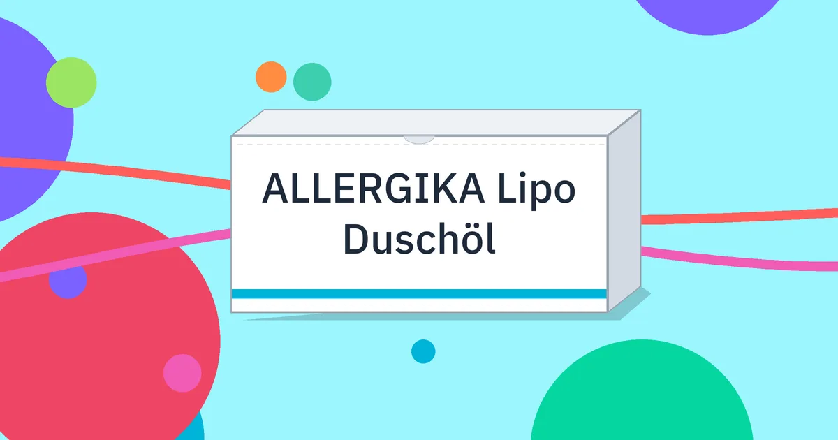 Symbolbild: Packung mit der Aufschrift ALLERGIKA Lipo Duschöl (PZN 00677725) – Verfügbarkeit und Bezug in Apotheken in Frankfurt am Main