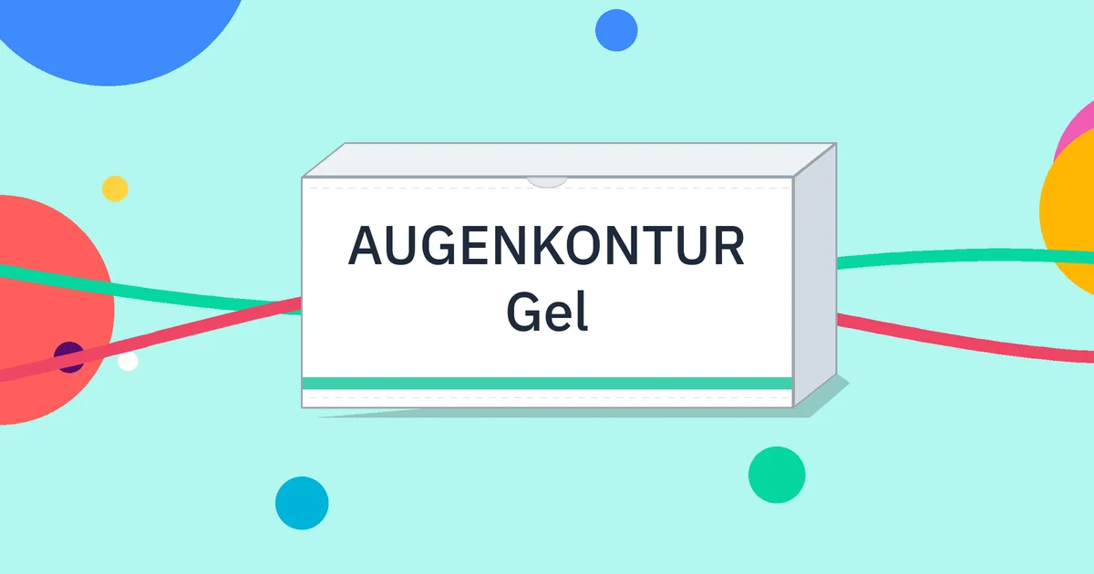 Symbolbild: Packung mit der Aufschrift AUGENKONTUR Gel (PZN 06154833) – Verfügbarkeit und Bezug in Apotheken in Frankfurt am Main