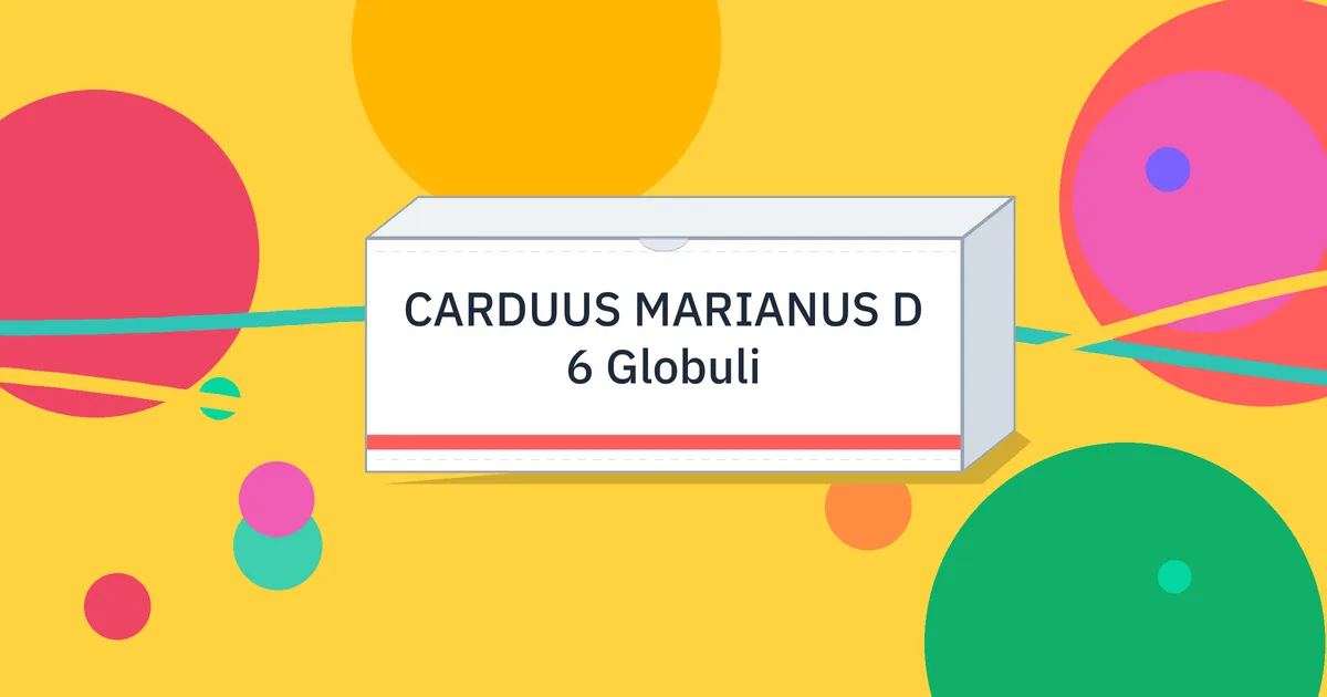Symbolbild: Packung mit der Aufschrift CARDUUS MARIANUS D 6 Globuli (PZN 00907734) – Verfügbarkeit und Bezug in Apotheken in Frankfurt am Main