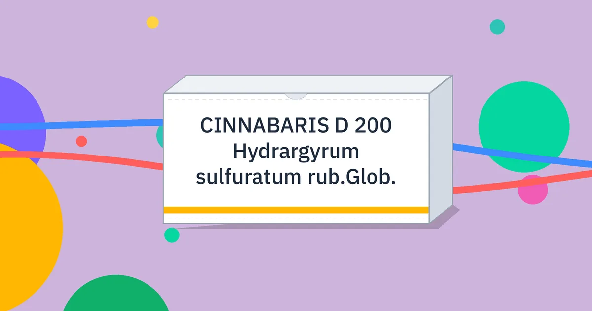 Symbolbild: Packung mit der Aufschrift CINNABARIS D 200 Hydrargyrum sulfuratum rub.Glob. (PZN 17299144) – Verfügbarkeit und Bezug in Apotheken in Frankfurt am Main