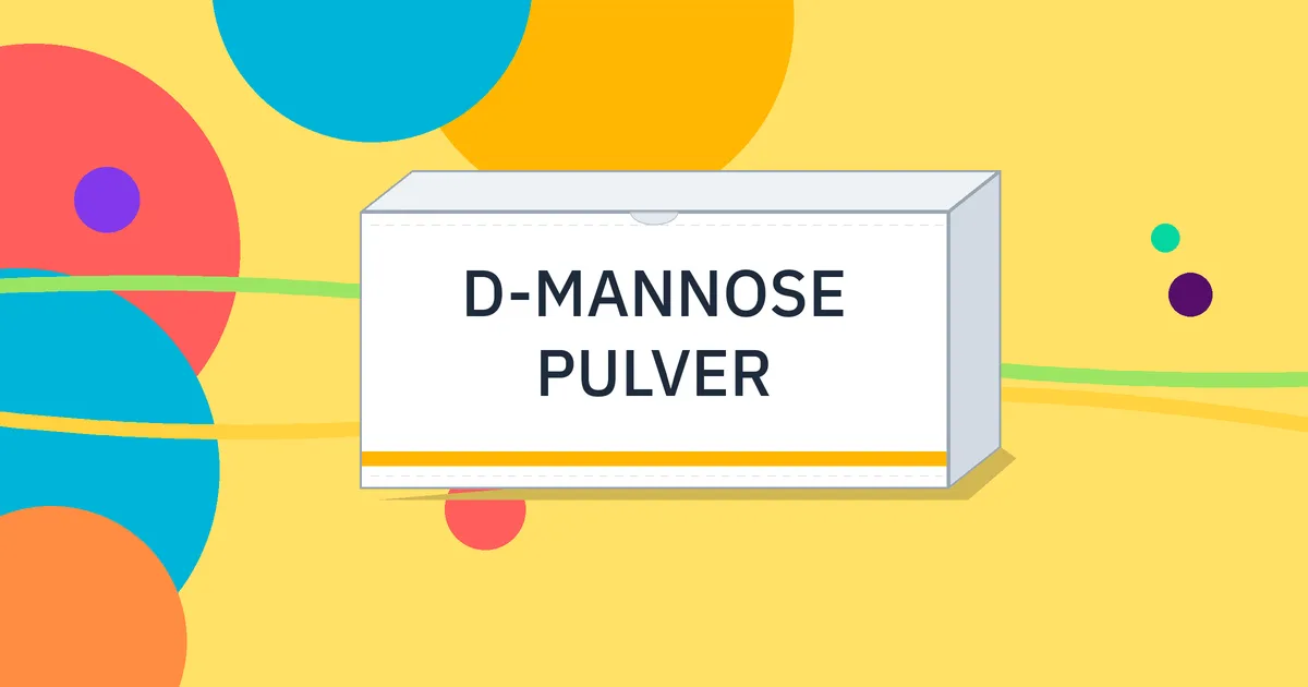 Symbolbild: Packung mit der Aufschrift D-MANNOSE PULVER (PZN 19268188) – Verfügbarkeit und Bezug in Apotheken in Frankfurt am Main