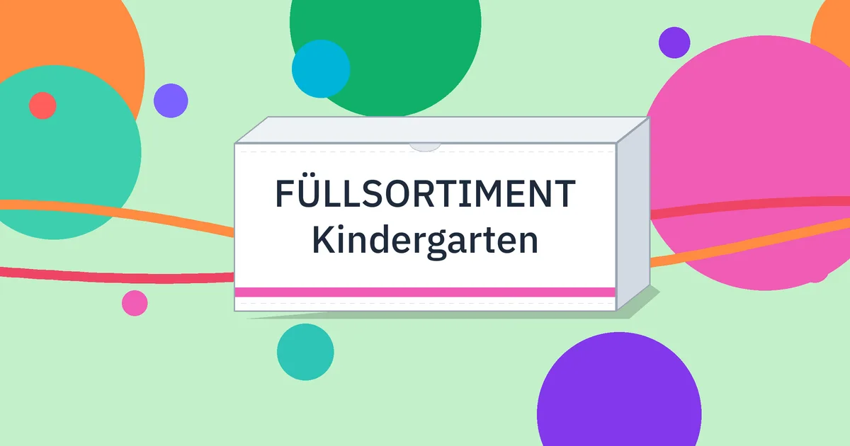 Symbolbild: Packung mit der Aufschrift FÜLLSORTIMENT Kindergarten (PZN 13250081) – Verfügbarkeit und Bezug in Apotheken in Frankfurt am Main