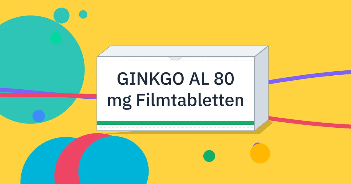 Symbolbild: Packung mit der Aufschrift GINKGO AL 80 mg Filmtabletten (PZN 06565128) – Verfügbarkeit und Bezug in Apotheken in Frankfurt am Main