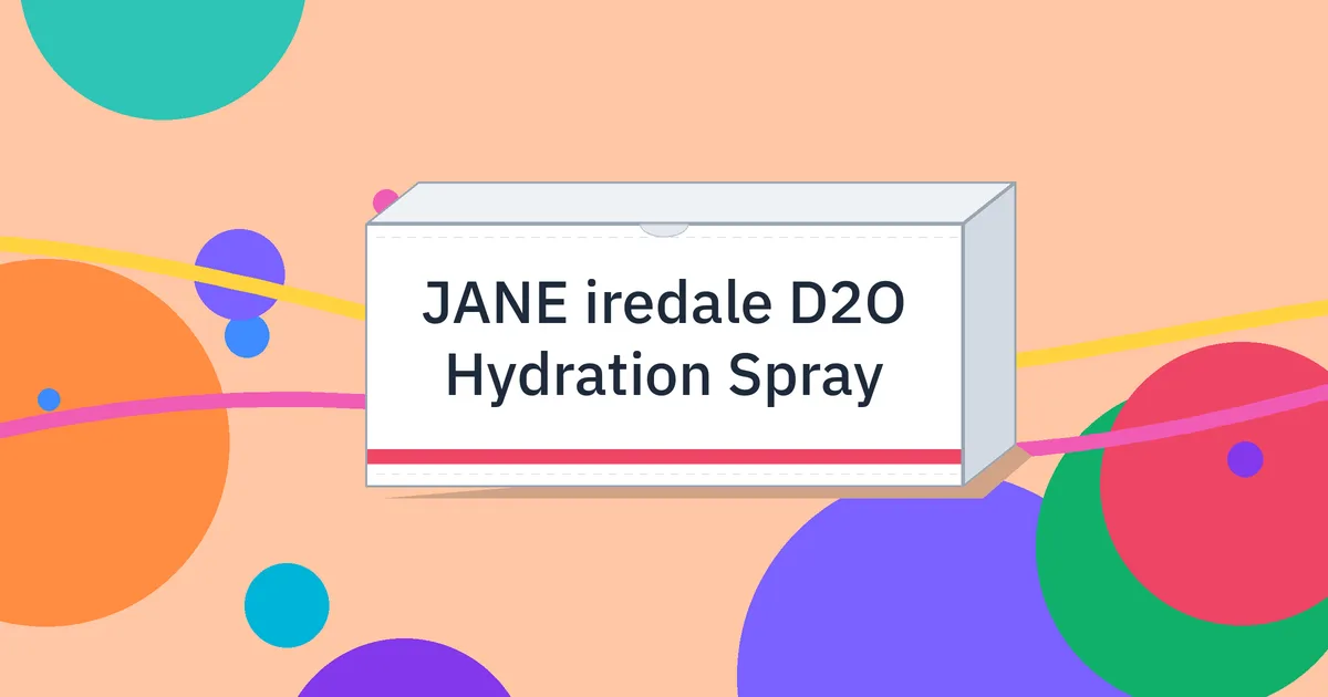 Symbolbild: Packung mit der Aufschrift JANE iredale D2O Hydration Spray (PZN 15197592) – Verfügbarkeit und Bezug in Apotheken in Frankfurt am Main