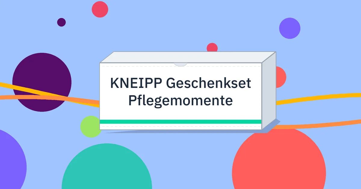 Symbolbild: Packung mit der Aufschrift KNEIPP Geschenkset Pflegemomente (PZN 18653895) – Verfügbarkeit und Bezug in Apotheken in Frankfurt am Main