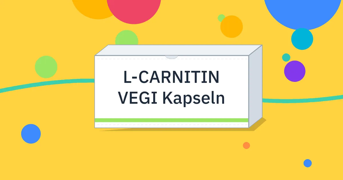 Symbolbild: Packung mit der Aufschrift L-CARNITIN VEGI Kapseln (PZN 00596228) – Verfügbarkeit und Bezug in Apotheken in Frankfurt am Main