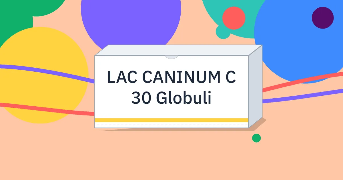Symbolbild: Packung mit der Aufschrift LAC CANINUM C 30 Globuli (PZN 04223872) – Verfügbarkeit und Bezug in Apotheken in Frankfurt am Main
