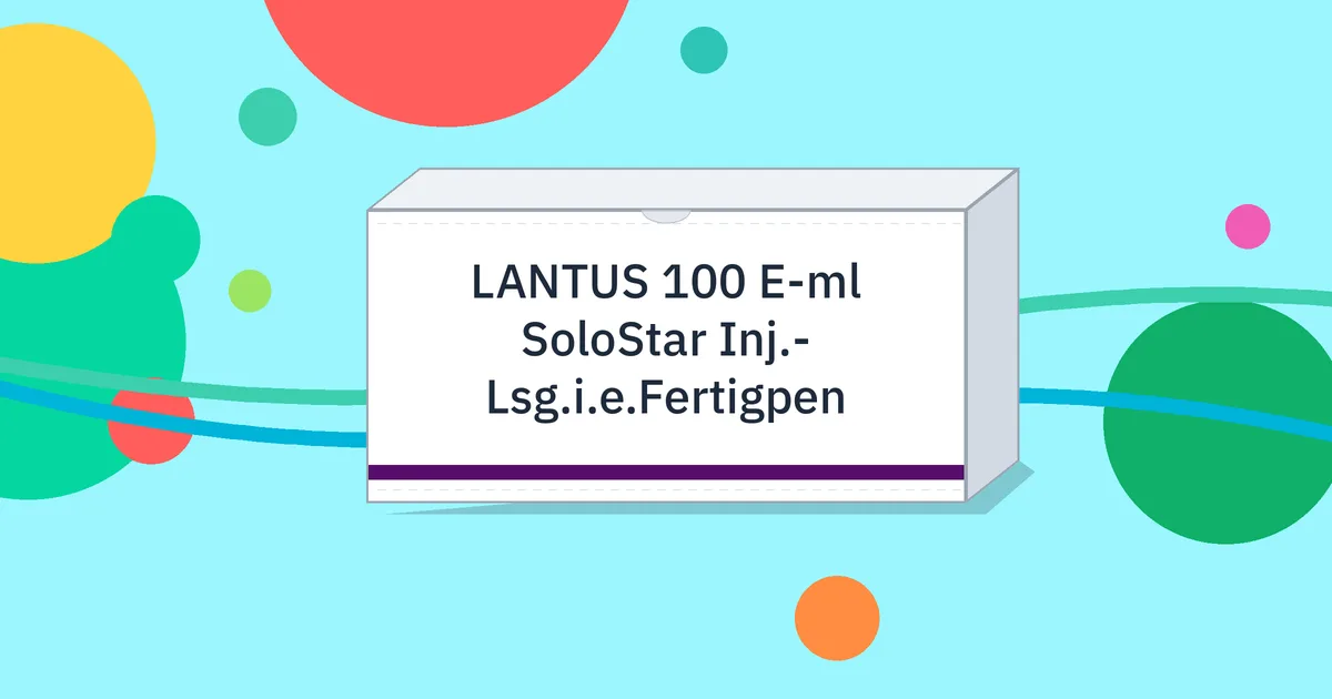 Symbolbild: Packung mit der Aufschrift LANTUS 100 E-ml SoloStar Inj.-Lsg.i.e.Fertigpen (PZN 07563812) – Verfügbarkeit und Bezug in Apotheken in Frankfurt am Main