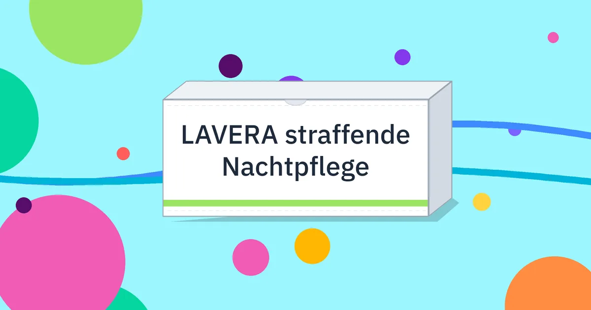 Symbolbild: Packung mit der Aufschrift LAVERA straffende Nachtpflege (PZN 20357891) – Verfügbarkeit und Bezug in Apotheken in Frankfurt am Main