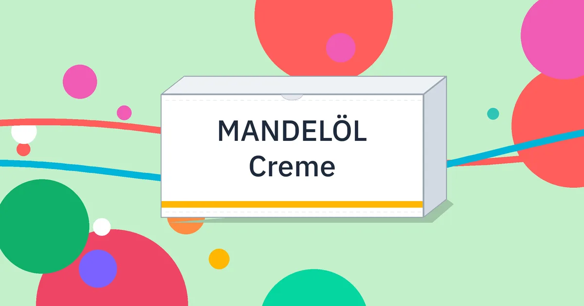 Symbolbild: Packung mit der Aufschrift MANDELÖL Creme (PZN 11605054) – Verfügbarkeit und Bezug in Apotheken in Frankfurt am Main