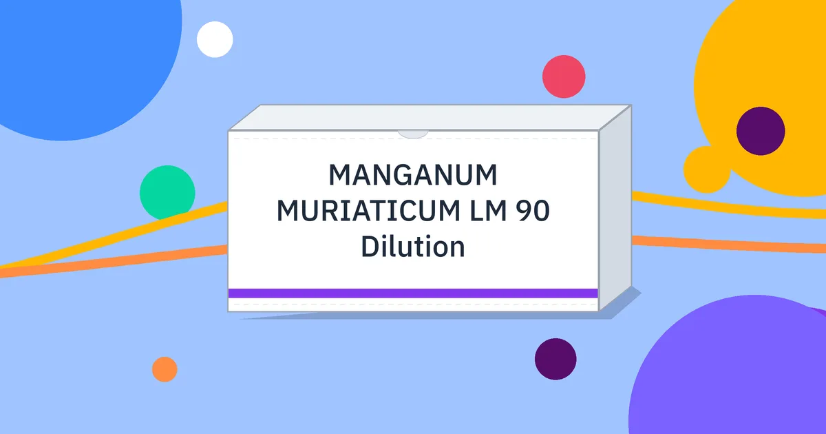 Symbolbild: Packung mit der Aufschrift MANGANUM MURIATICUM LM 90 Dilution (PZN 12943971) – Verfügbarkeit und Bezug in Apotheken in Frankfurt am Main