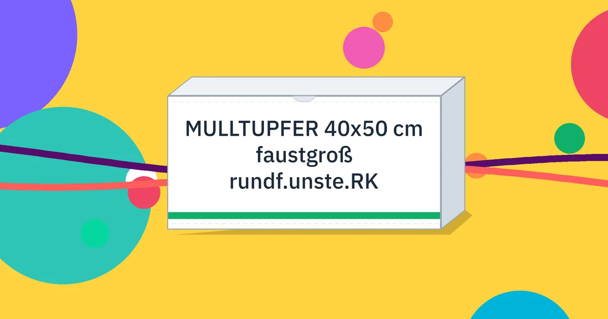 Symbolbild: Packung mit der Aufschrift MULLTUPFER 40x50 cm faustgroß rundf.unste.RK (PZN 00822328) – Verfügbarkeit und Bezug in Apotheken in Frankfurt am Main