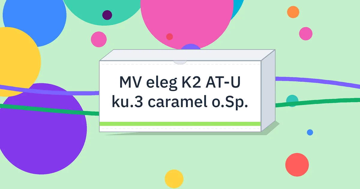 Symbolbild: Packung mit der Aufschrift MV eleg K2 AT-U ku.3 caramel o.Sp. (PZN 00530293) – Verfügbarkeit und Bezug in Apotheken in Frankfurt am Main