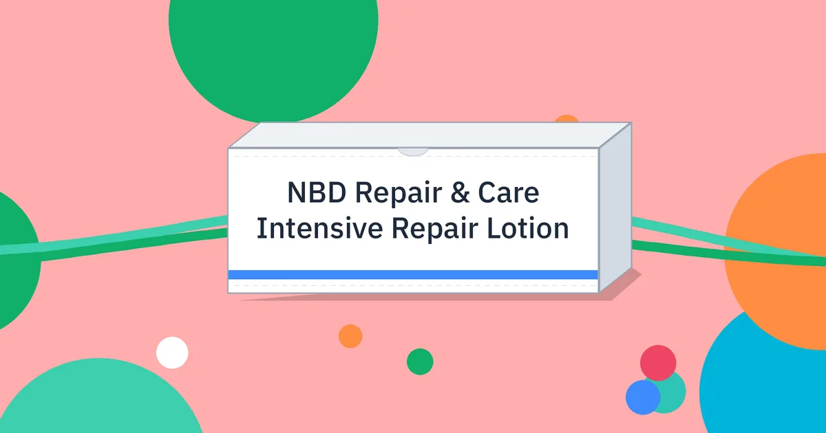 Symbolbild: Packung mit der Aufschrift NBD Repair & Care Intensive Repair Lotion (PZN 18912351) – Verfügbarkeit und Bezug in Apotheken in Frankfurt am Main