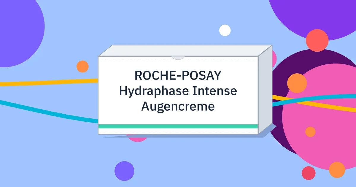Symbolbild: Packung mit der Aufschrift ROCHE-POSAY Hydraphase Intense Augencreme (PZN 09068353) – Verfügbarkeit und Bezug in Apotheken in Frankfurt am Main