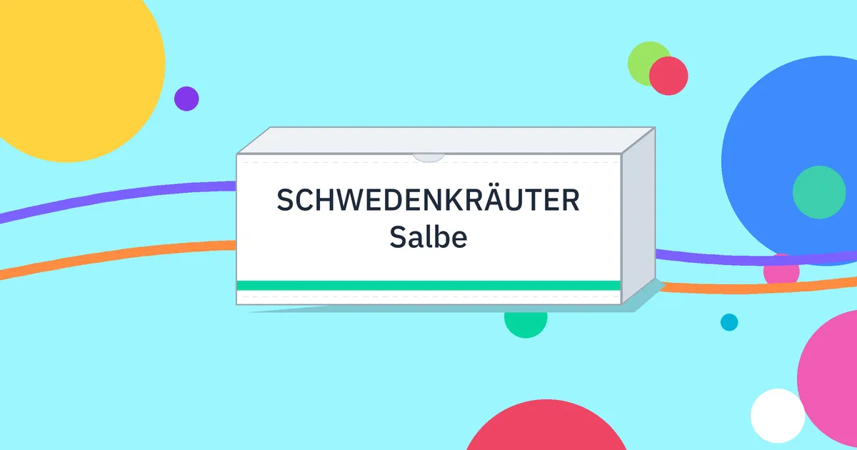 Symbolbild: Packung mit der Aufschrift SCHWEDENKRÄUTER Salbe (PZN 02483741) – Verfügbarkeit und Bezug in Apotheken in Frankfurt am Main