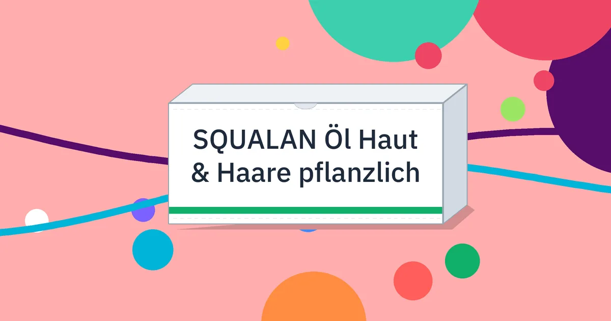 Symbolbild: Packung mit der Aufschrift SQUALAN Öl Haut & Haare pflanzlich (PZN 16852202) – Verfügbarkeit und Bezug in Apotheken in Frankfurt am Main