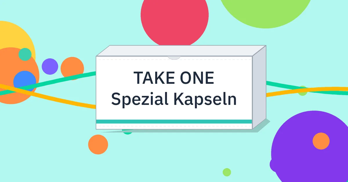 Symbolbild: Packung mit der Aufschrift TAKE ONE Spezial Kapseln (PZN 09504794) – Verfügbarkeit und Bezug in Apotheken in Frankfurt am Main