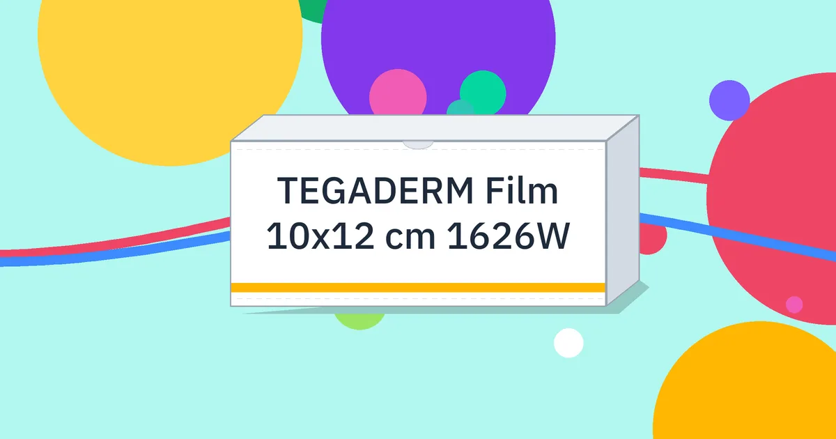 Symbolbild: Packung mit der Aufschrift TEGADERM Film 10x12 cm 1626W (PZN 09768889) – Verfügbarkeit und Bezug in Apotheken in Frankfurt am Main