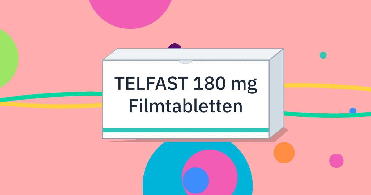 Symbolbild: Packung mit der Aufschrift TELFAST 180 mg Filmtabletten (PZN 01277264) – Verfügbarkeit und Bezug in Apotheken in Frankfurt am Main