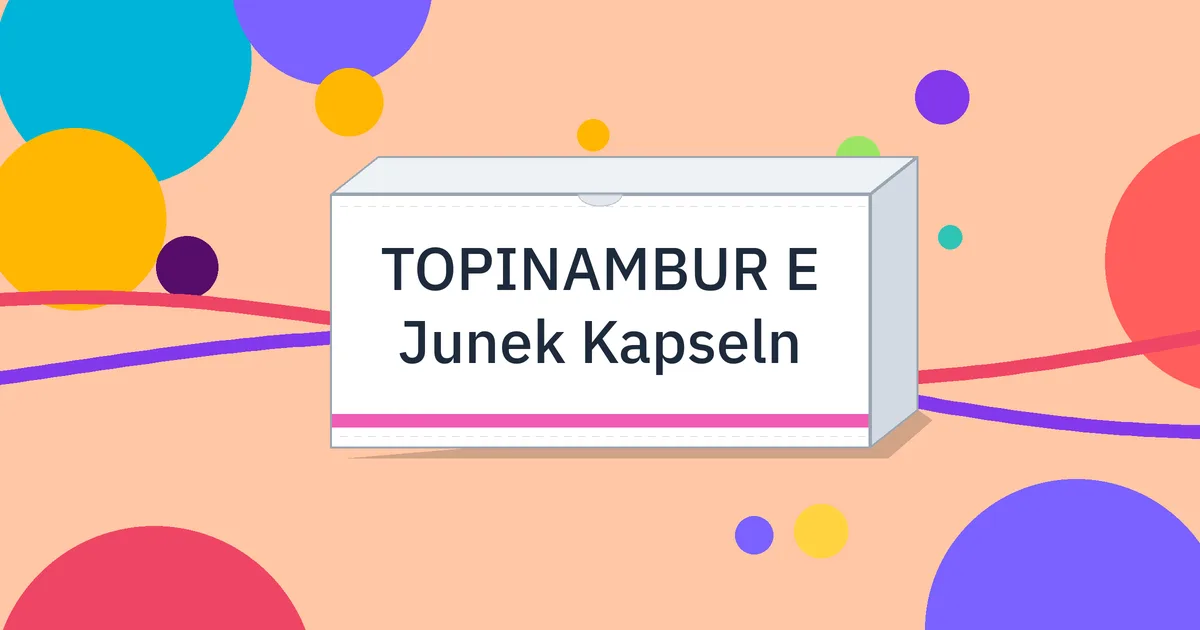 Symbolbild: Packung mit der Aufschrift TOPINAMBUR E Junek Kapseln (PZN 02584494) – Verfügbarkeit und Bezug in Apotheken in Frankfurt am Main