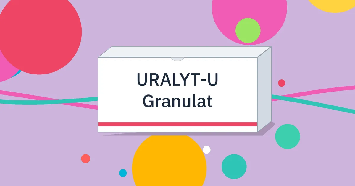 Symbolbild: Packung mit der Aufschrift URALYT-U Granulat (PZN 01214281) – Verfügbarkeit und Bezug in Apotheken in Frankfurt am Main