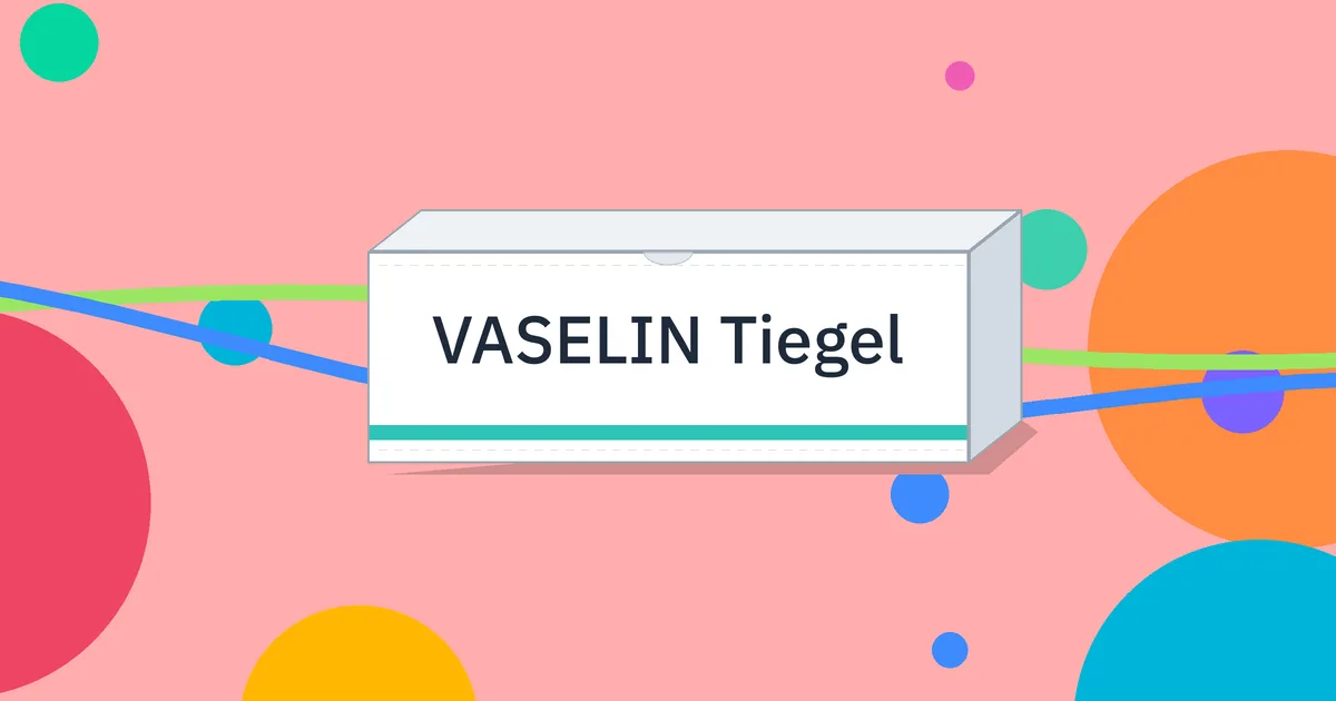 Symbolbild: Packung mit der Aufschrift VASELIN Tiegel (PZN 01689179) – Verfügbarkeit und Bezug in Apotheken in Frankfurt am Main