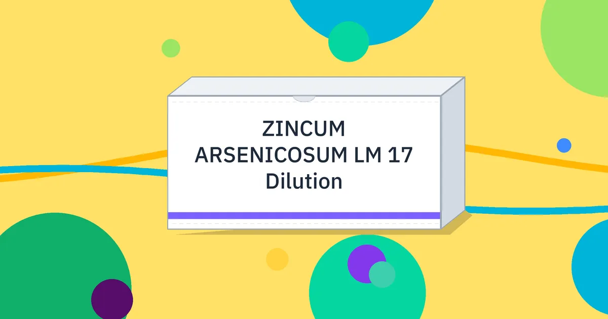 Symbolbild: Packung mit der Aufschrift ZINCUM ARSENICOSUM LM 17 Dilution (PZN 13290614) – Verfügbarkeit und Bezug in Apotheken in Frankfurt am Main