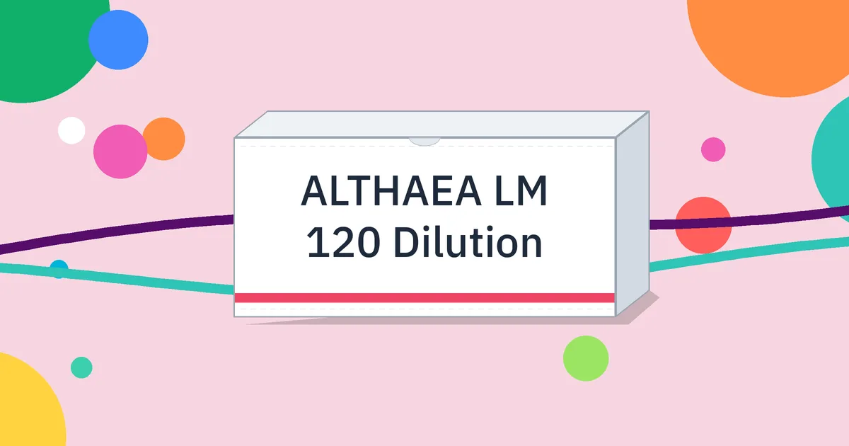 Symbolbild: Packung mit der Aufschrift ALTHAEA LM 120 Dilution (PZN 13315604) – Verfügbarkeit und Bezug in Apotheken in Frankfurt am Main