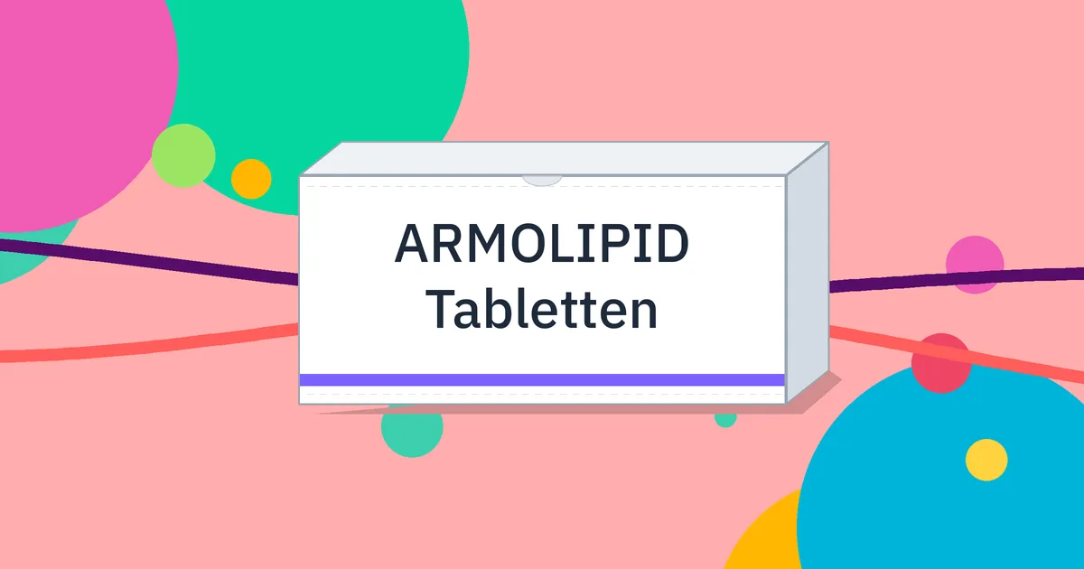 Symbolbild: Packung mit der Aufschrift ARMOLIPID Tabletten (PZN 01971881) – Verfügbarkeit und Bezug in Apotheken in Frankfurt am Main
