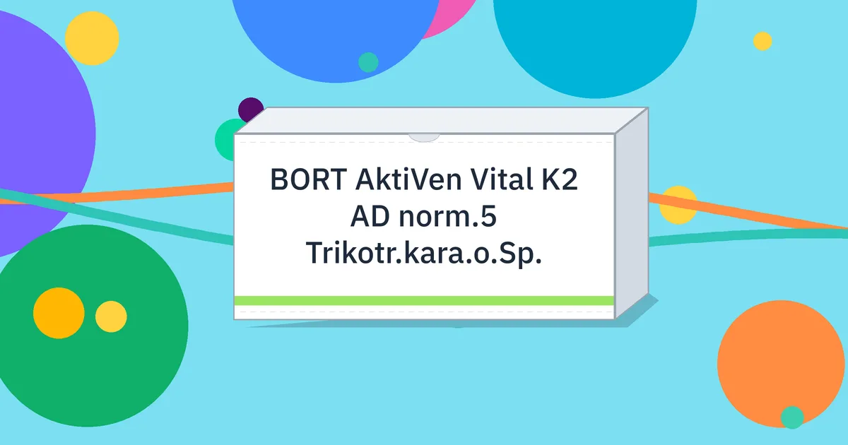 Symbolbild: Packung mit der Aufschrift BORT AktiVen Vital K2 AD norm.5 Trikotr.kara.o.Sp. (PZN 12549263) – Verfügbarkeit und Bezug in Apotheken in Frankfurt am Main