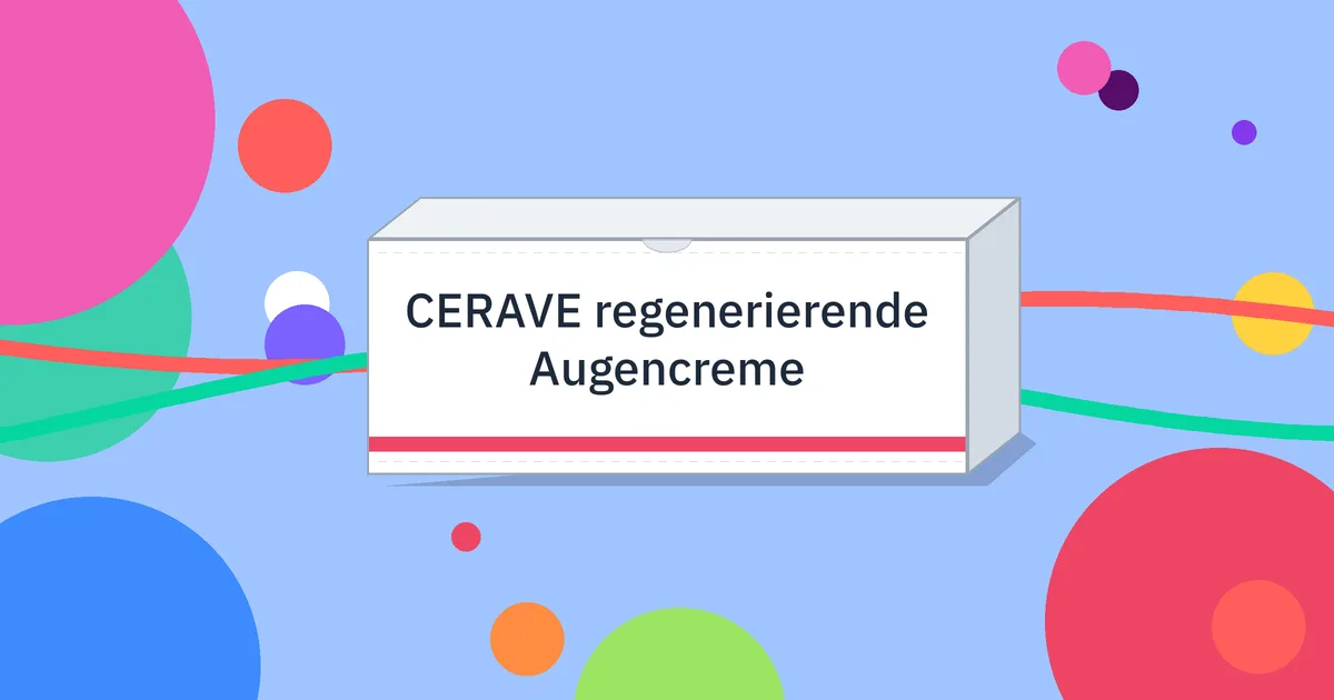 Symbolbild: Packung mit der Aufschrift CERAVE regenerierende Augencreme (PZN 14017659) – Verfügbarkeit und Bezug in Apotheken in Frankfurt am Main