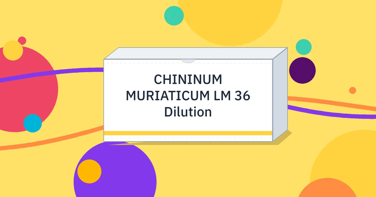 Symbolbild: Packung mit der Aufschrift CHININUM MURIATICUM LM 36 Dilution (PZN 12815374) – Verfügbarkeit und Bezug in Apotheken in Frankfurt am Main