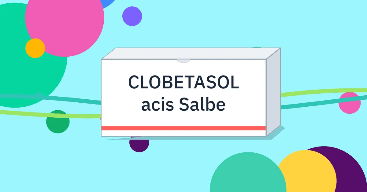 Symbolbild: Packung mit der Aufschrift CLOBETASOL acis Salbe (PZN 04881871) – Verfügbarkeit und Bezug in Apotheken in Frankfurt am Main