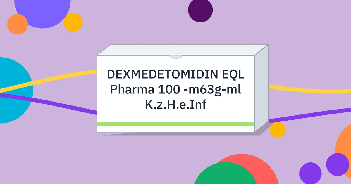 Symbolbild: Packung mit der Aufschrift DEXMEDETOMIDIN EQL Pharma 100 -m63g-ml K.z.H.e.Inf (PZN 20511079) – Verfügbarkeit und Bezug in Apotheken in Frankfurt am Main