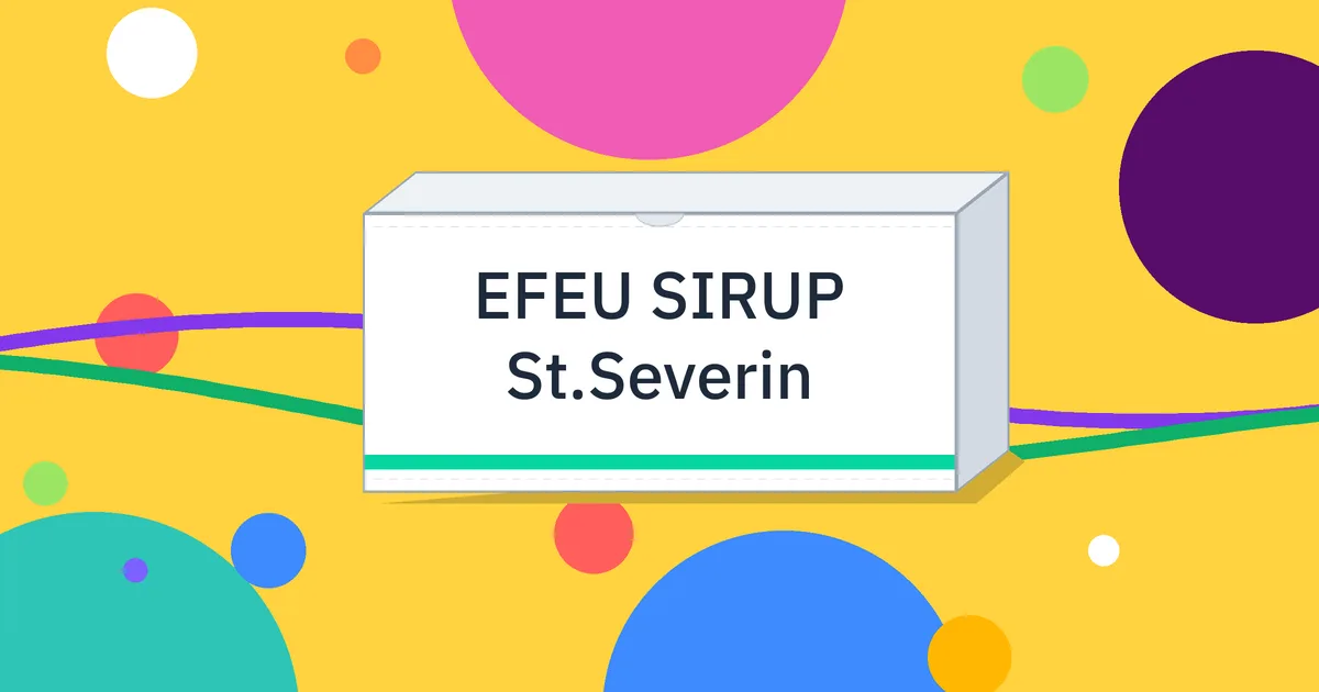 Symbolbild: Packung mit der Aufschrift EFEU SIRUP St.Severin (PZN 12645713) – Verfügbarkeit und Bezug in Apotheken in Frankfurt am Main