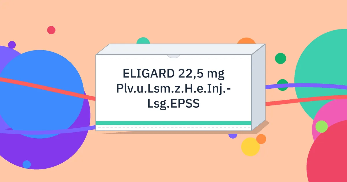 Symbolbild: Packung mit der Aufschrift ELIGARD 22,5 mg Plv.u.Lsm.z.H.e.Inj.-Lsg.EPSS (PZN 18133173) – Verfügbarkeit und Bezug in Apotheken in Frankfurt am Main