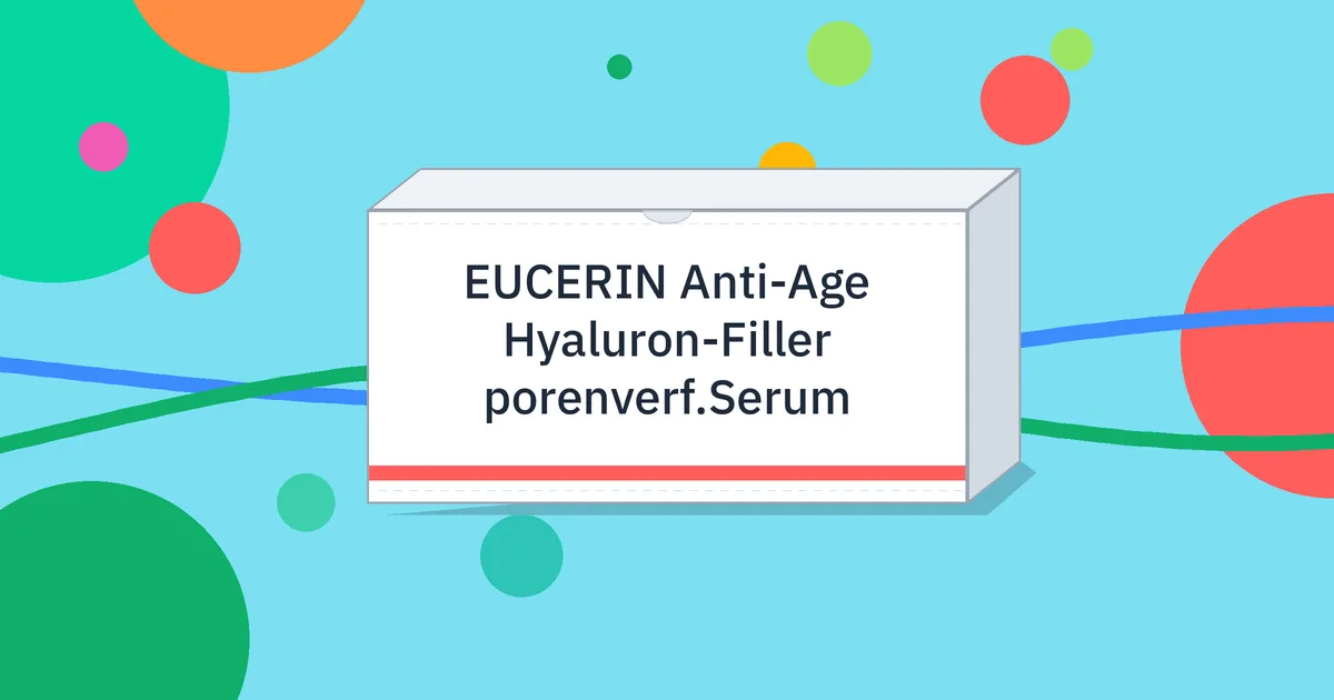 Symbolbild: Packung mit der Aufschrift EUCERIN Anti-Age Hyaluron-Filler porenverf.Serum (PZN 16585528) – Verfügbarkeit und Bezug in Apotheken in Frankfurt am Main
