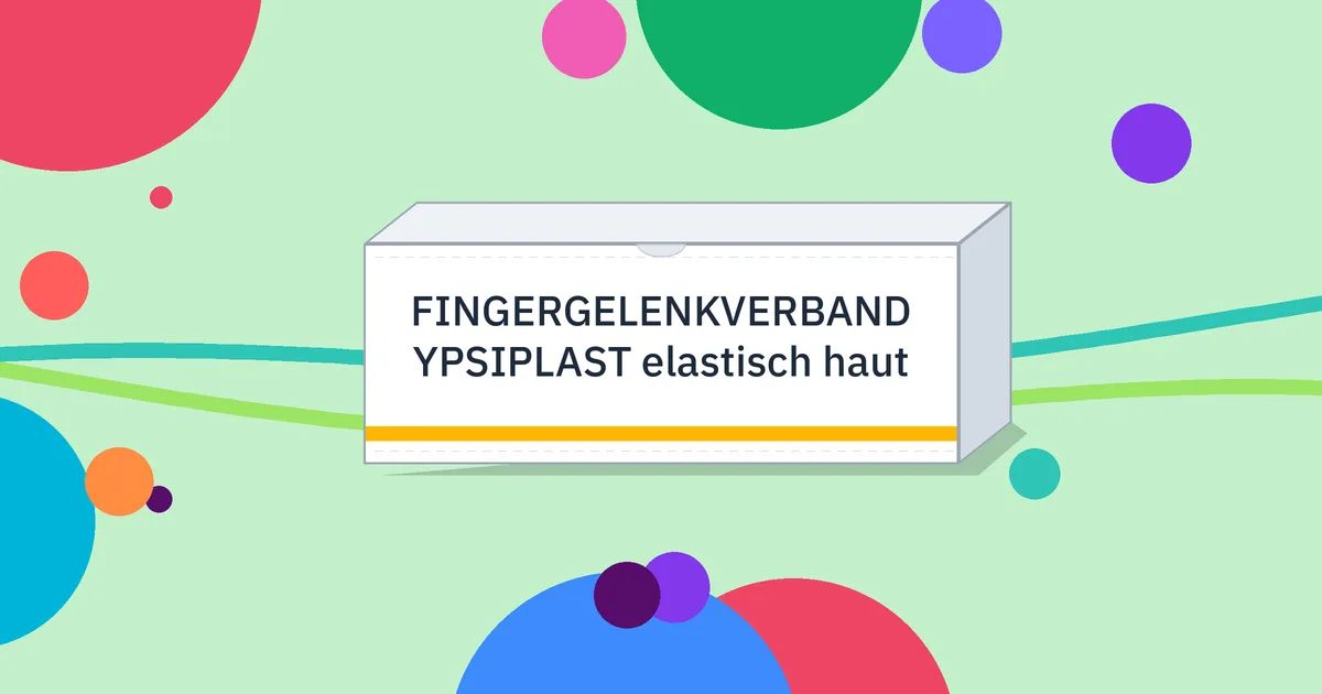 Symbolbild: Packung mit der Aufschrift FINGERGELENKVERBAND YPSIPLAST elastisch haut (PZN 03271254) – Verfügbarkeit und Bezug in Apotheken in Frankfurt am Main