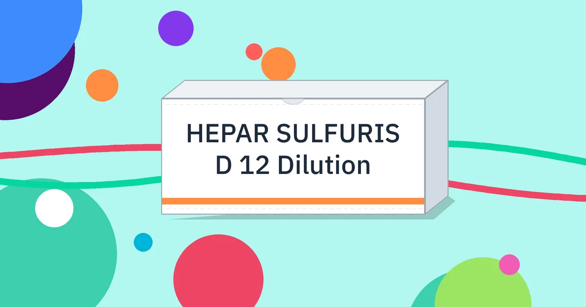 Symbolbild: Packung mit der Aufschrift HEPAR SULFURIS D 12 Dilution (PZN 01772905) – Verfügbarkeit und Bezug in Apotheken in Frankfurt am Main