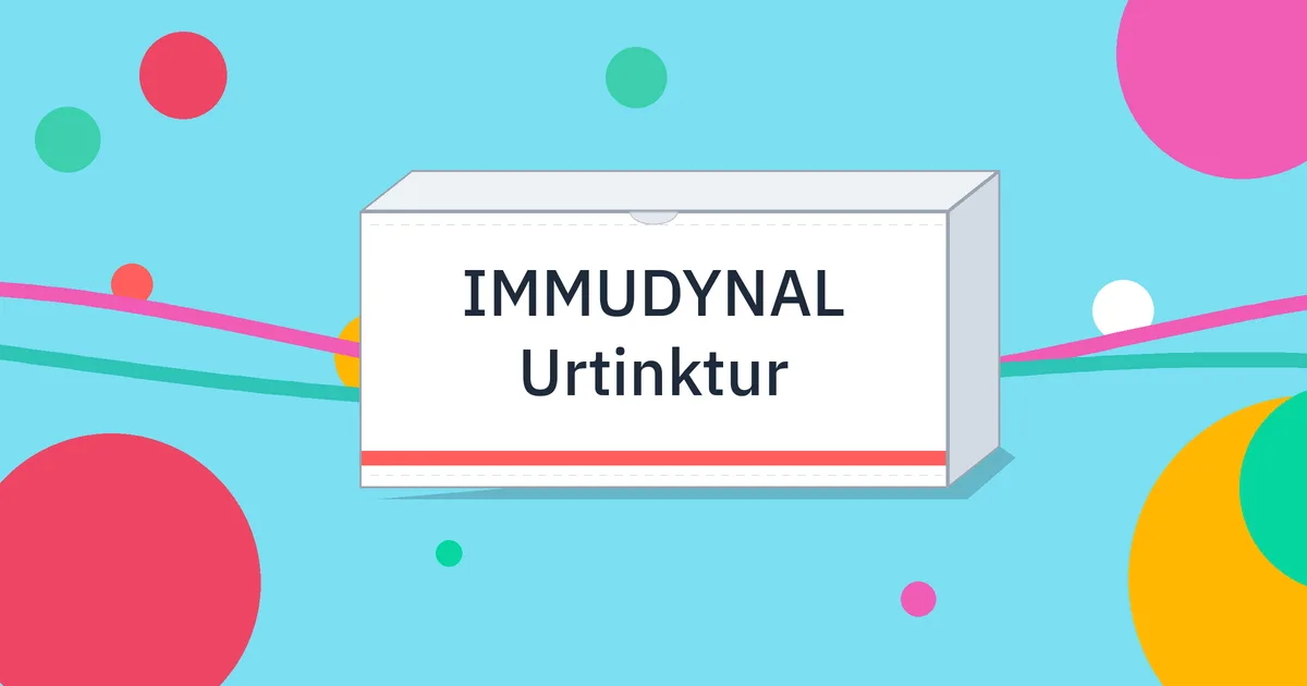 Symbolbild: Packung mit der Aufschrift IMMUDYNAL Urtinktur (PZN 07549999) – Verfügbarkeit und Bezug in Apotheken in Frankfurt am Main