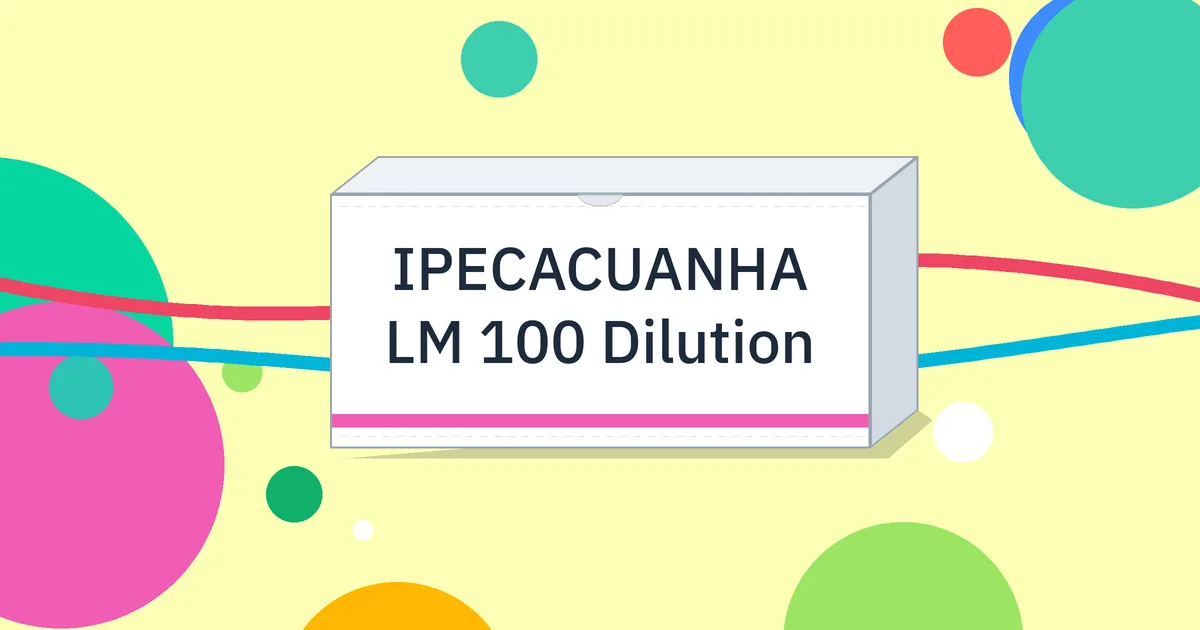 Symbolbild: Packung mit der Aufschrift IPECACUANHA LM 100 Dilution (PZN 12913272) – Verfügbarkeit und Bezug in Apotheken in Frankfurt am Main