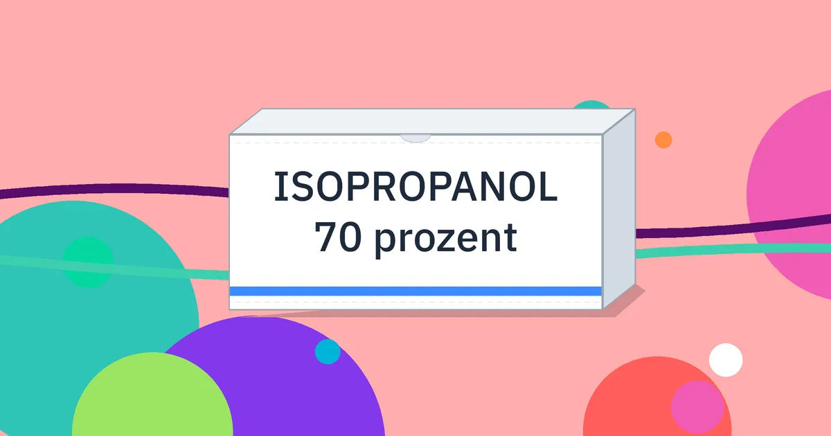 Symbolbild: Packung mit der Aufschrift ISOPROPANOL 70 prozent (PZN 04581034) – Verfügbarkeit und Bezug in Apotheken in Frankfurt am Main