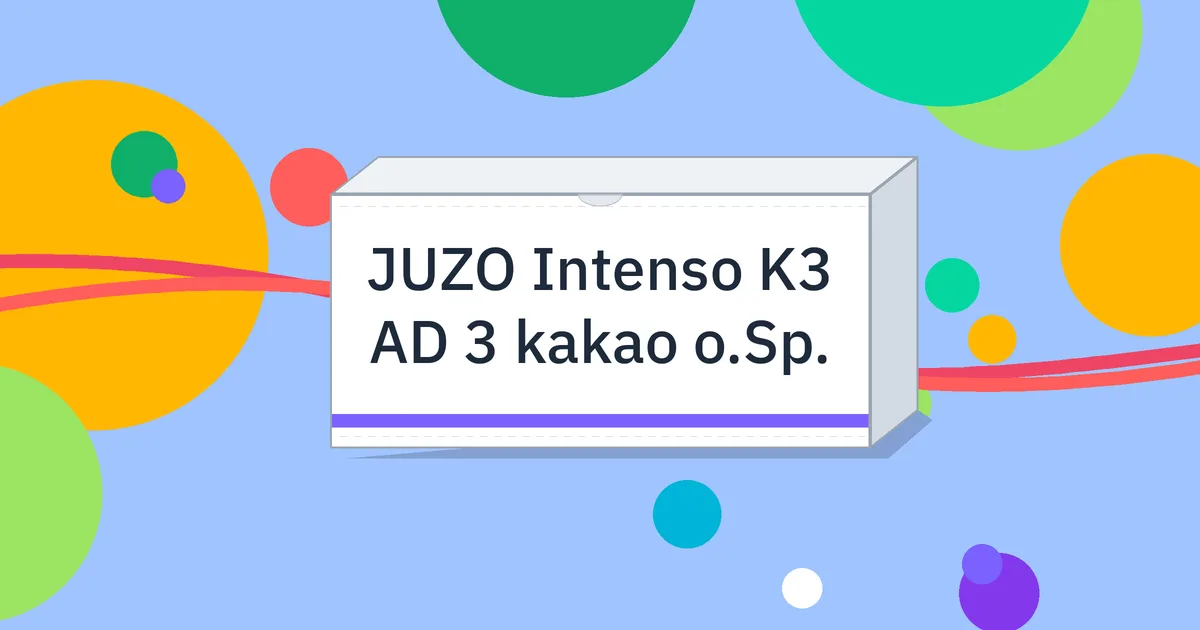 Symbolbild: Packung mit der Aufschrift JUZO Intenso K3 AD 3 kakao o.Sp. (PZN 18638246) – Verfügbarkeit und Bezug in Apotheken in Frankfurt am Main