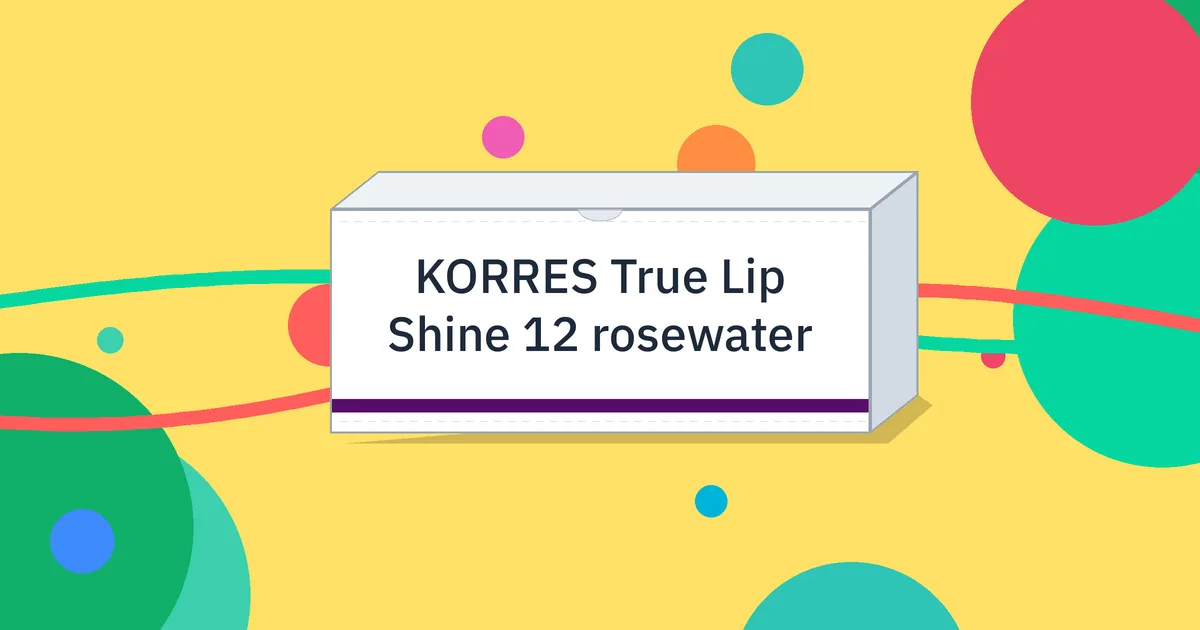 Symbolbild: Packung mit der Aufschrift KORRES True Lip Shine 12 rosewater (PZN 19912873) – Verfügbarkeit und Bezug in Apotheken in Frankfurt am Main