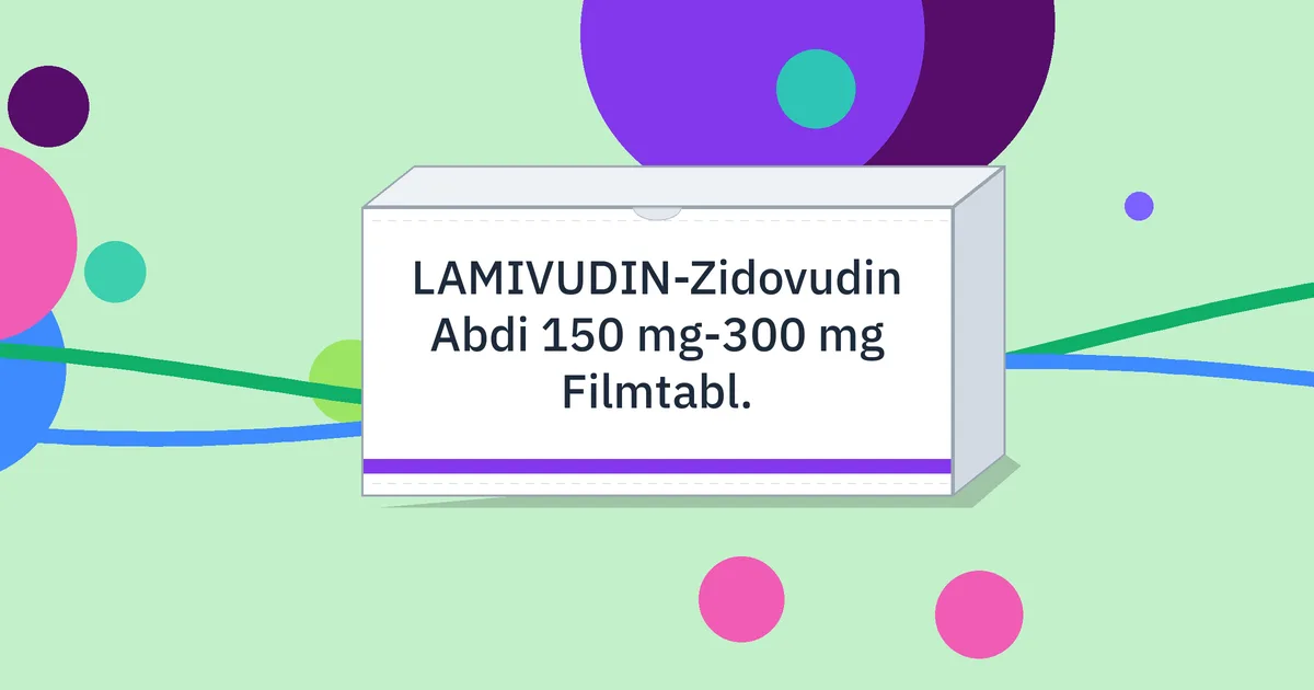 Symbolbild: Packung mit der Aufschrift LAMIVUDIN-Zidovudin Abdi 150 mg-300 mg Filmtabl. (PZN 19166016) – Verfügbarkeit und Bezug in Apotheken in Frankfurt am Main